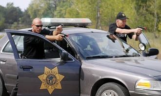 Deputies practice high risk stops