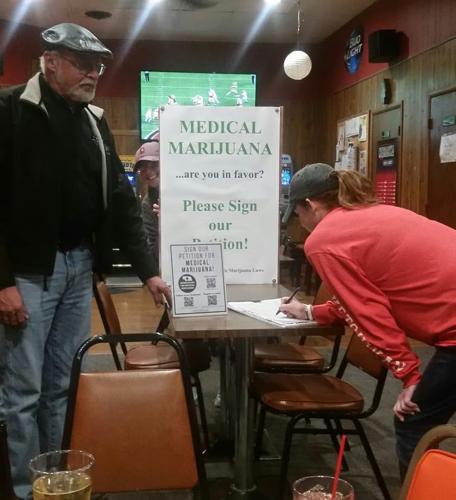 Jensen nears end of signature drive for medical marijuana amendment