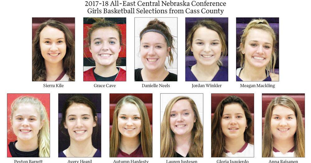 Cass County girls earn ECNC basketball awards