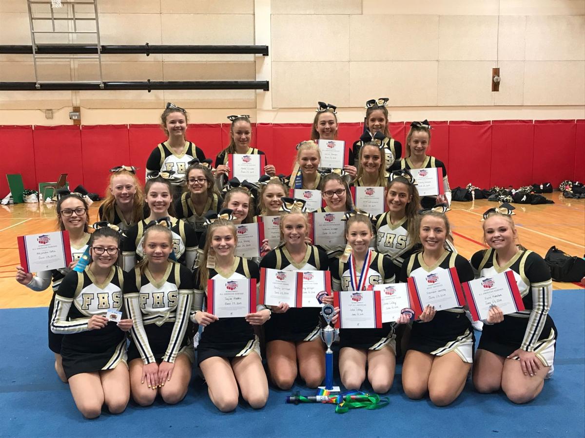 FHS cheerleaders capture honors