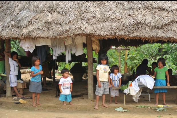 Jacobs visits with the Achuar people, experiences their culture