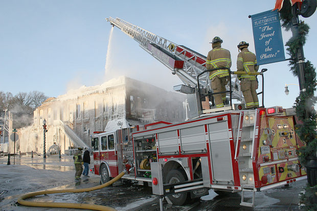 Fire engulfs three Plattsmouth downtown businesses (Information added)