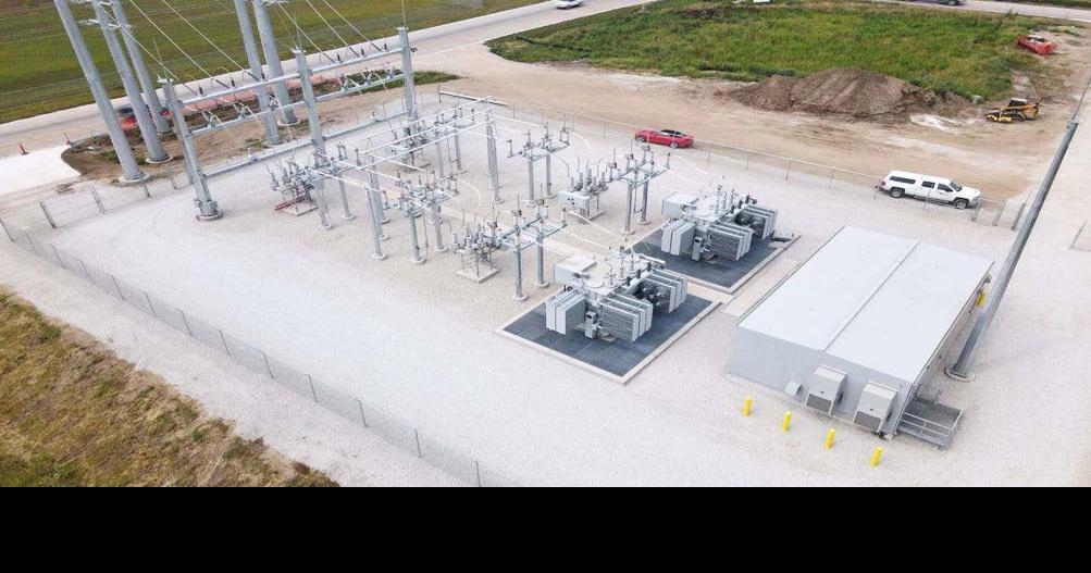 City finishes work, starts energization of substation for WholeStone Farms