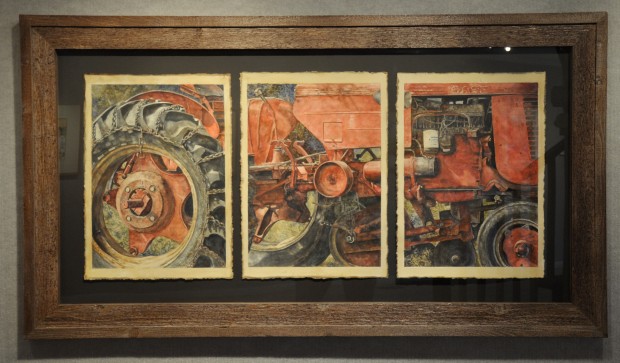 Artist captures prairie living in paintings