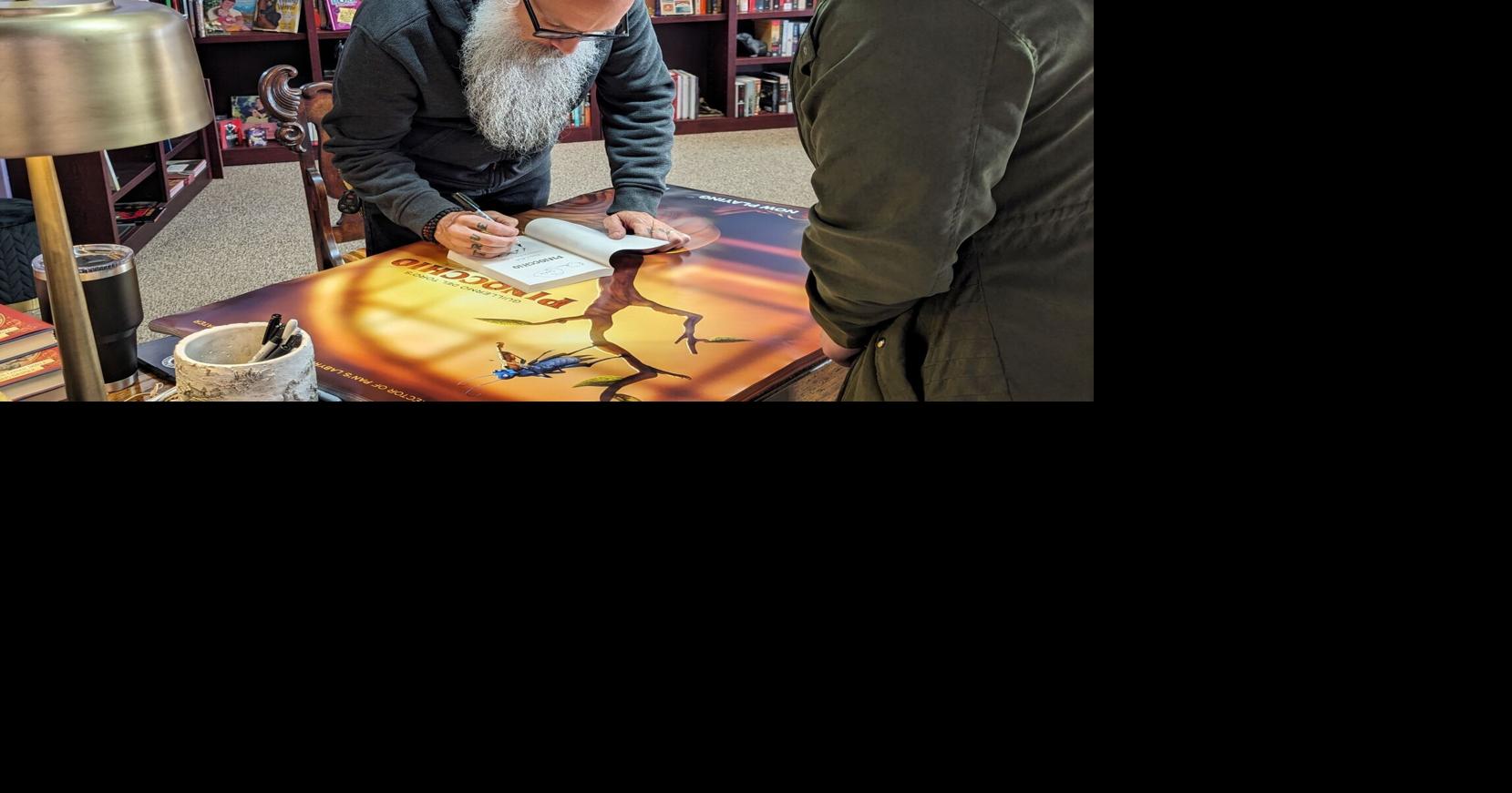Purple Dragon Paper Company hosts artist Gris Grimly