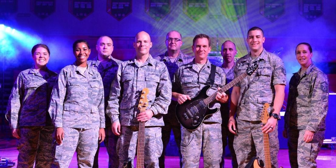U.S. Air Force Heartland of America Band's rock group to perform in ...