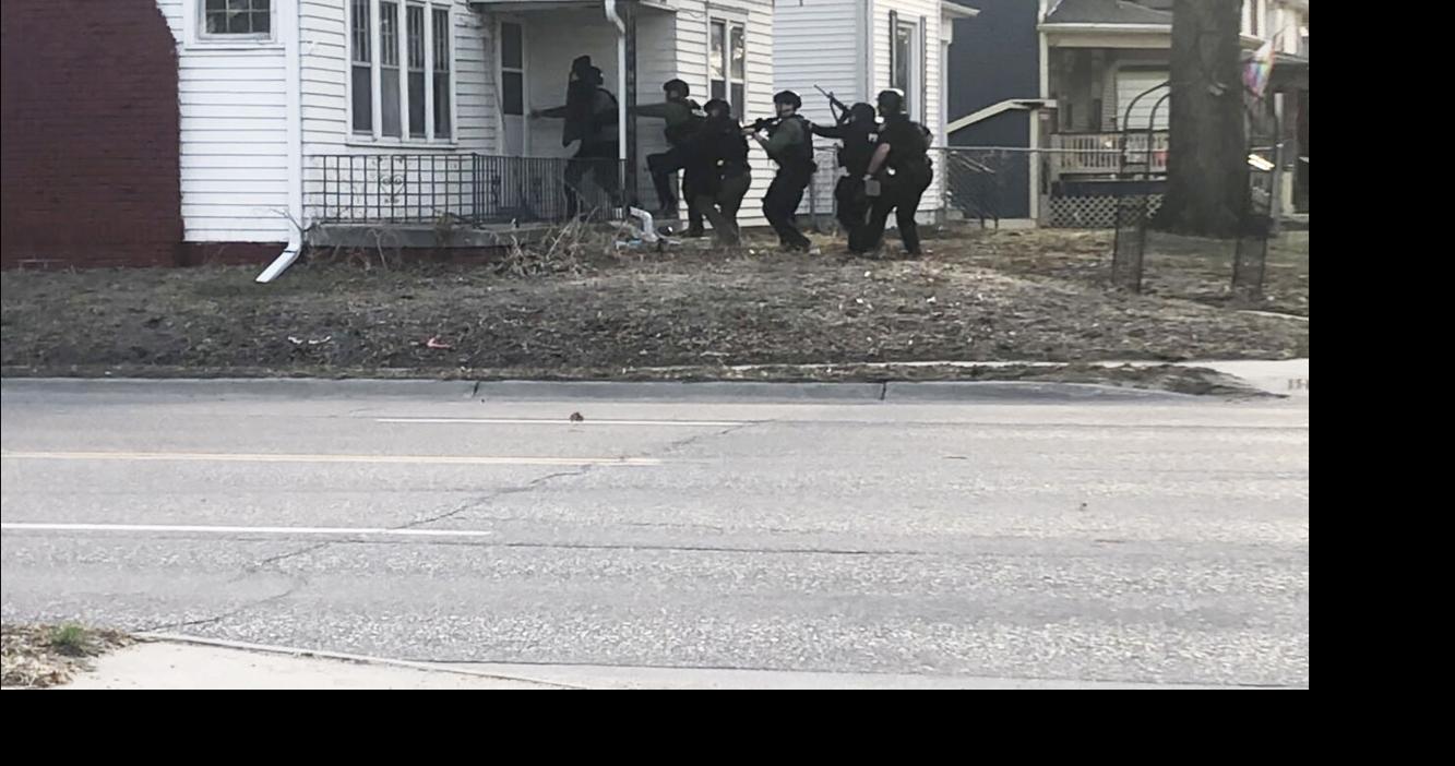 Suspect transported to hospital after standoff ends
