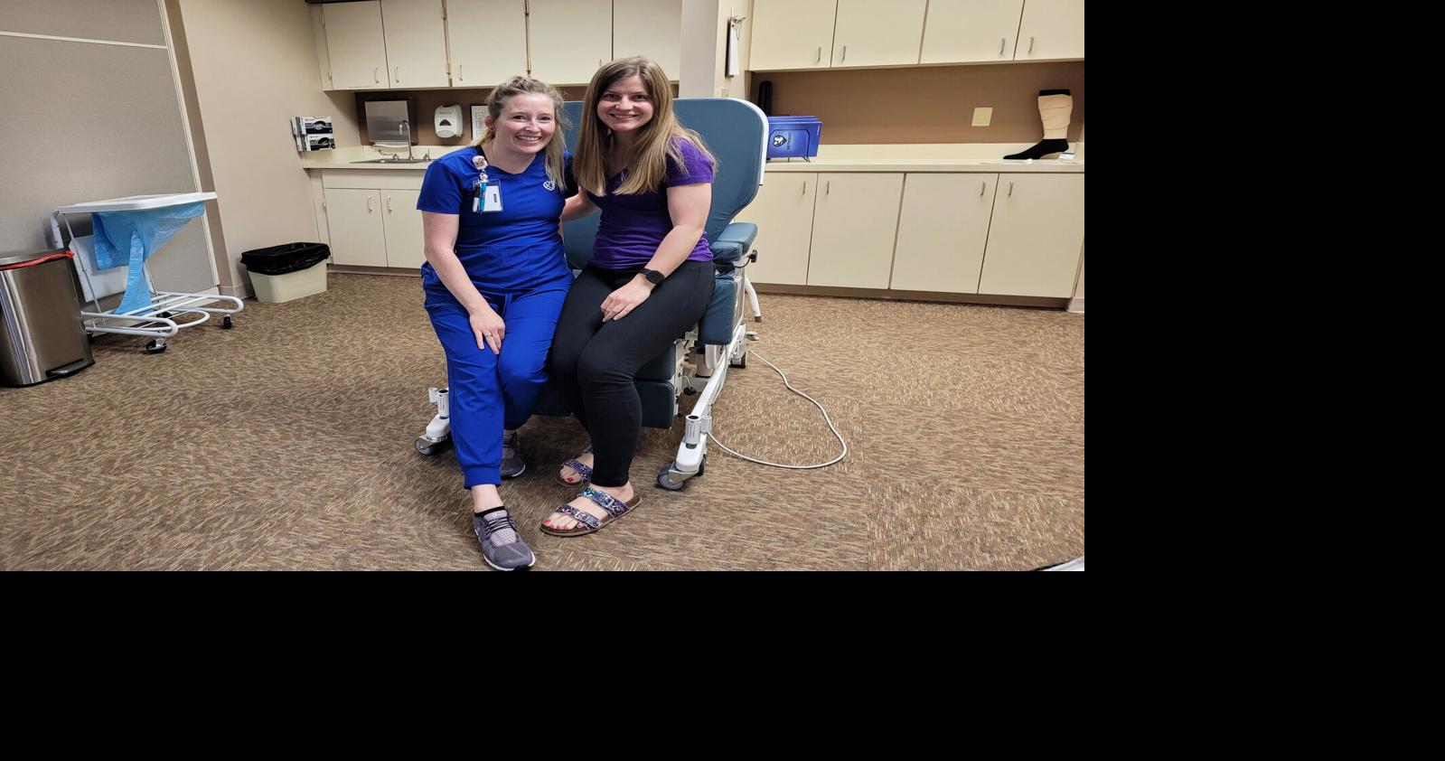 College student educates cancer patients