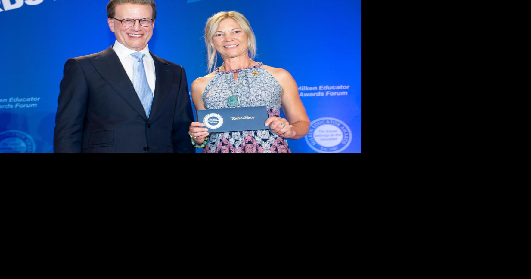 Logan View graduate presented with Nebraska Milken Educator Award at ...
