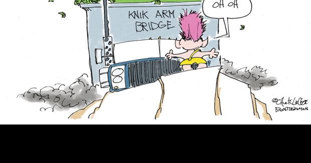 Knik Arm bridge | Cartoons | frontiersman.com