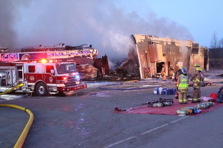 Fire consumes commercial building in Wasilla | Breaking News ...