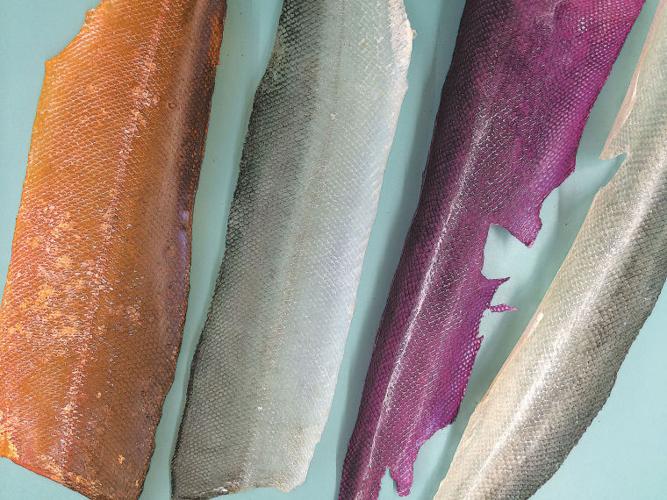 Students partcipate in fish skin tanning workshop | Valley Life ...