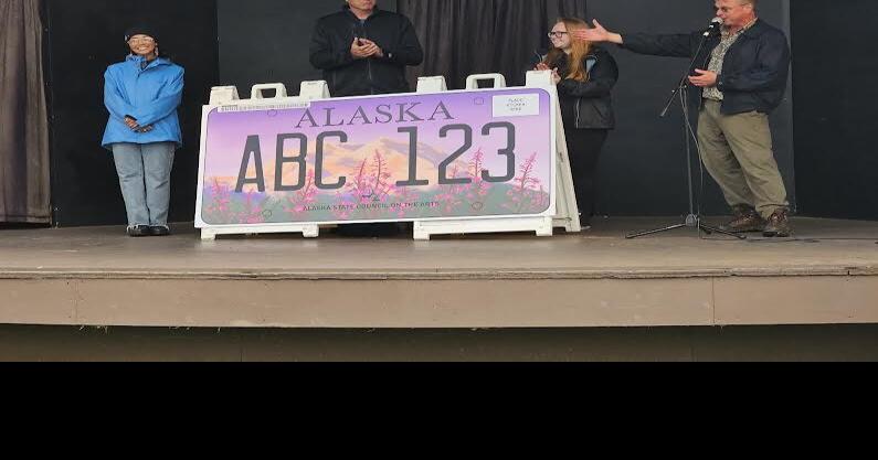 Anchorage artist wins Alaska license plate contest | Local News ...