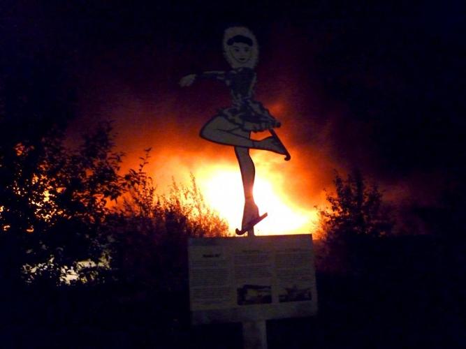 Historic Mat Maid warehouse burns | Local News | frontiersman.com