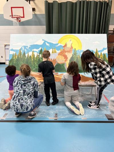 “The kids are really excited.” Collaborative elementary schools art ...