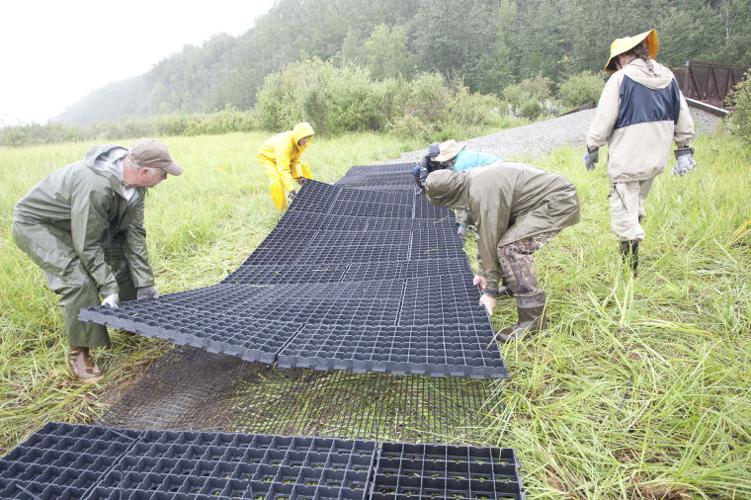 Cottonwood CreeK Trail Head Geoblock Installation | Featured ...