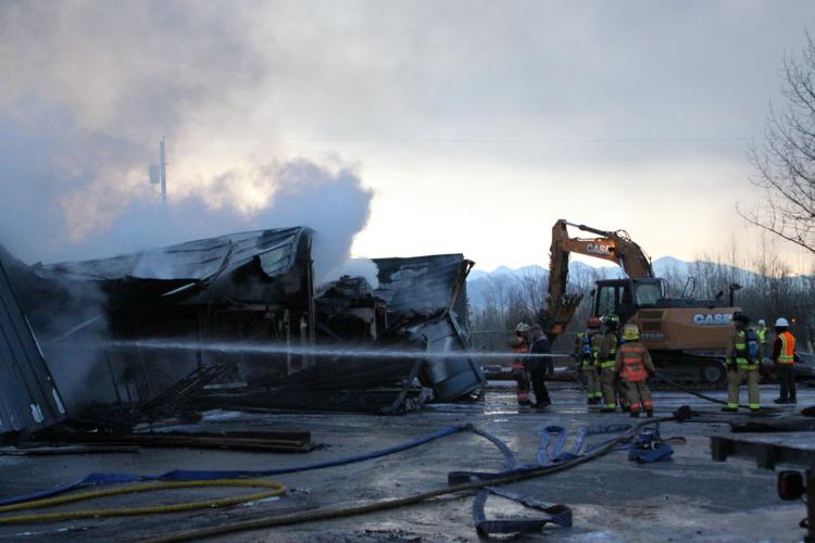 Fire consumes commercial building in Wasilla | Breaking News ...