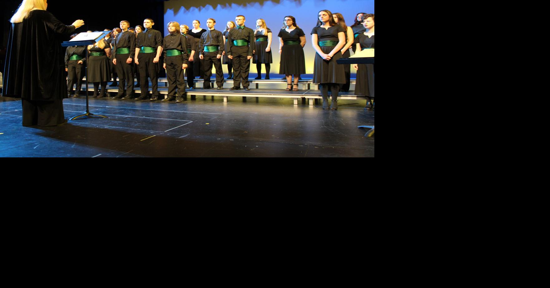 Region 3 Large Group Music Adjudication Festival held at Glenn Massay ...