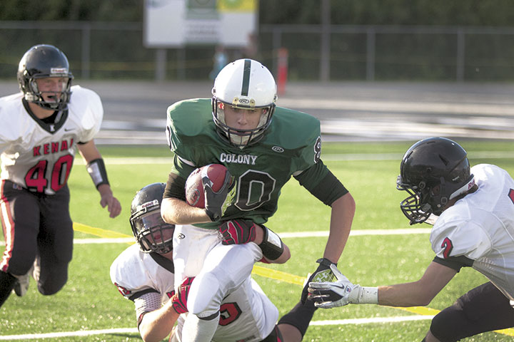 Colony knights vs. Kenai kardinals | Sports | frontiersman.com