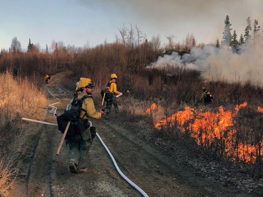 Wildfire in the Point MacKenzie area grows to 120 acres | Local News ...