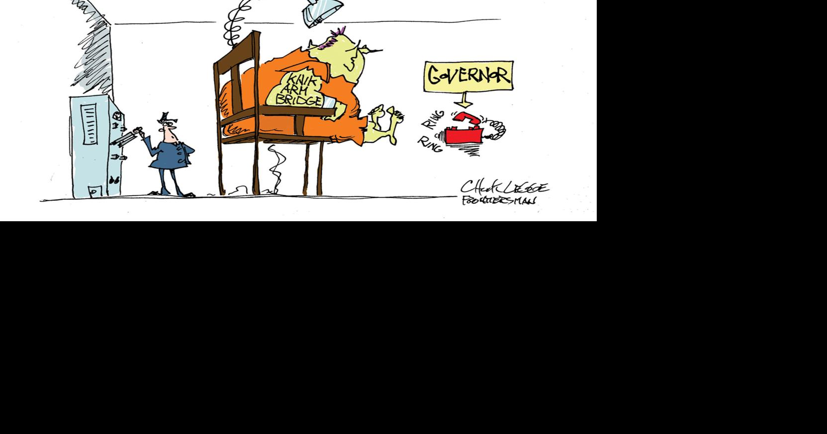 Knik Arm bridge | Cartoons | frontiersman.com