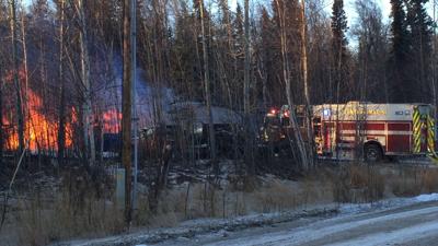 BREAKING: Fire burns house to the ground; other homes threatened ...