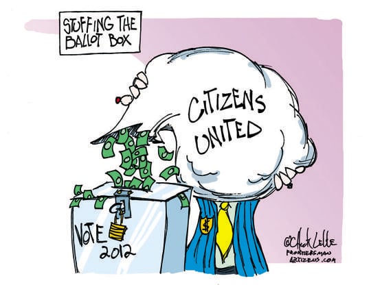 Citizens United color | Cartoons | frontiersman.com