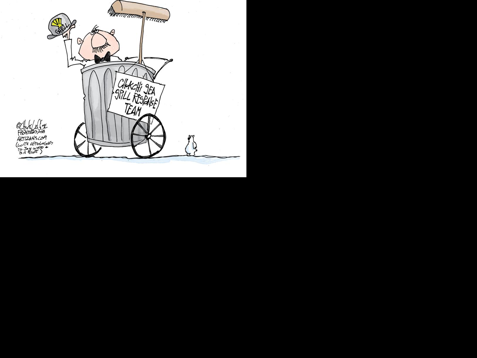 Spill response Team | Cartoons | frontiersman.com