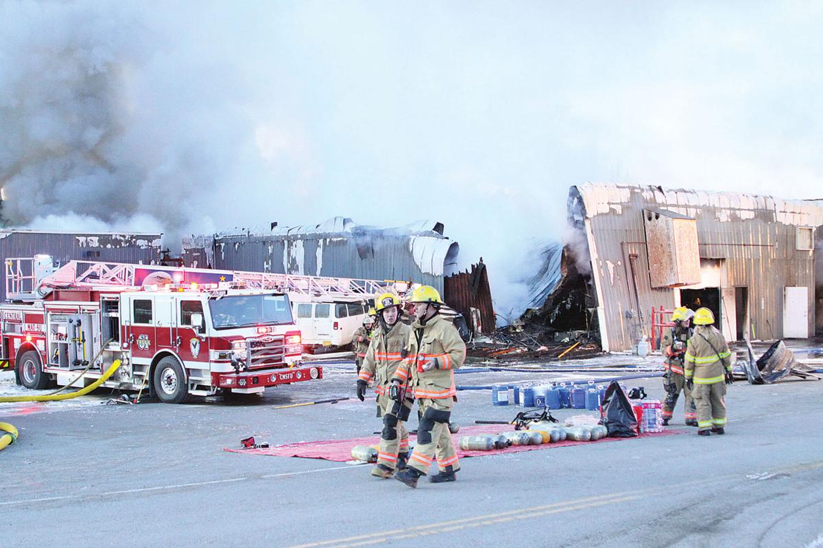 Recovery begins after fire destroys Wasilla building | Local News ...