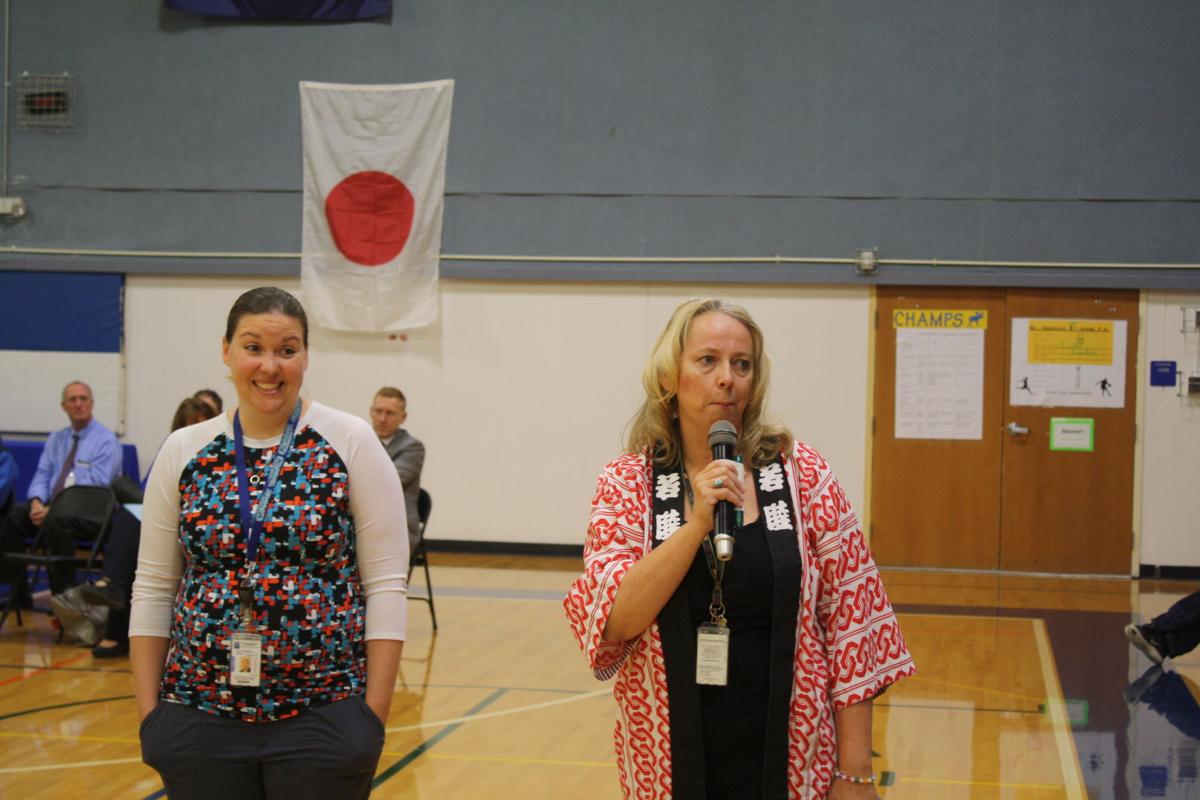 The friendship of two cities across the sea: Palmer Junior Middle ...