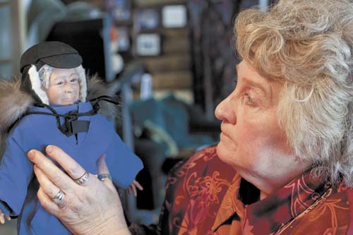 DeeDee Jonrowe is latest subject for Iditarod doll-maker | Valley Life ...