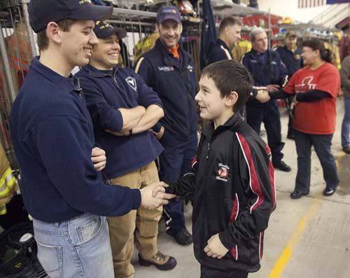 Medics thanked for saving boy with mystery heart attack | Local News ...