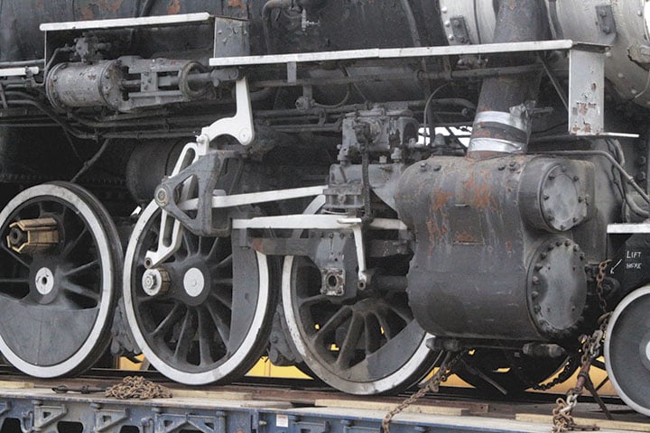 Historic engine brought to Wasilla for restoration | Valley Life ...