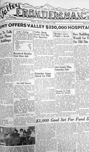 PEEK AT THE PAST: Dec. 3 and 6, 1947 | Valley Life | frontiersman.com