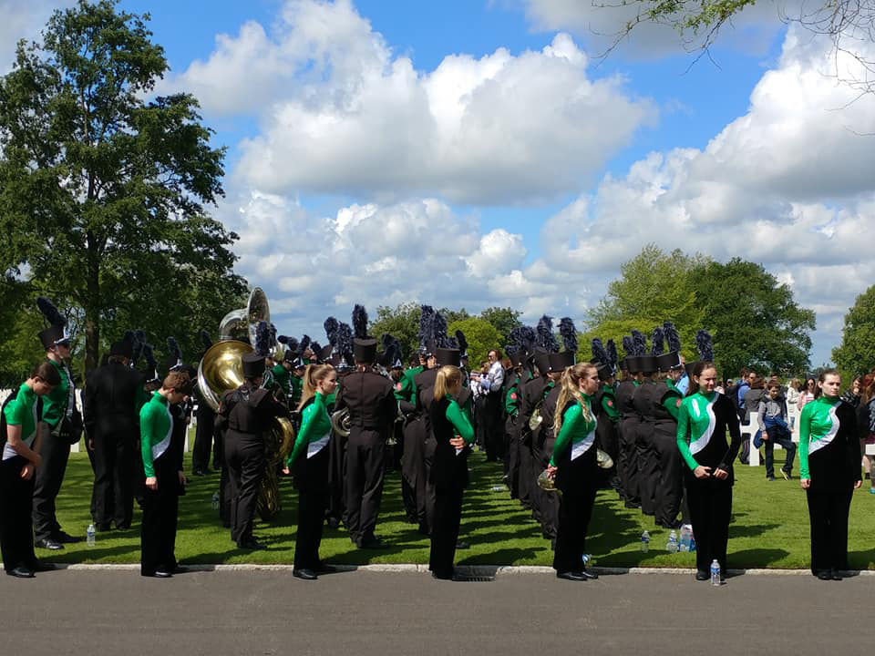Colony High band performs at D-Day ceremony in Normandy | Local News ...