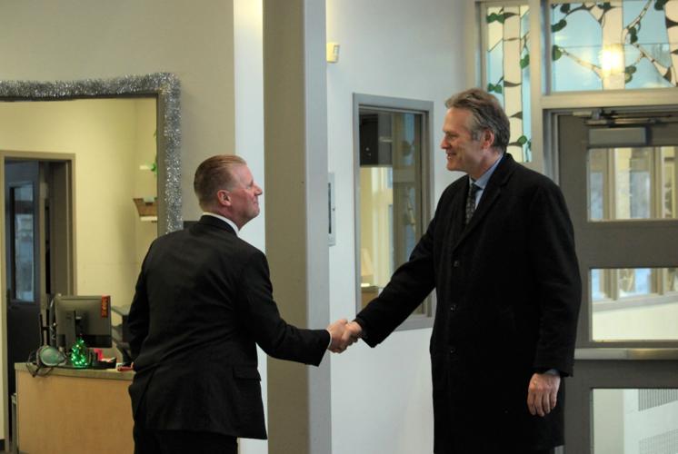 Governor part of tour of Mat-Su Career and Technical High | Local News ...