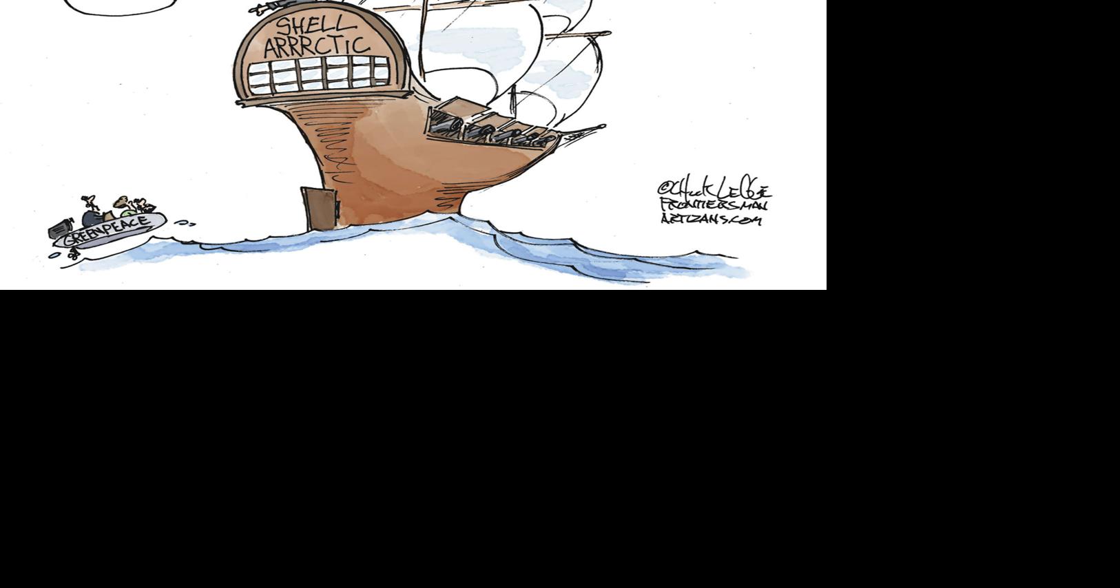 Shell Arrrrrtic | Cartoons | frontiersman.com