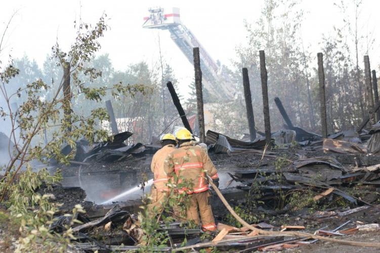 Historic Mat Maid warehouse burns | Local News | frontiersman.com