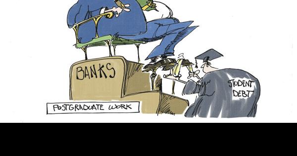 Student Debt | Cartoons | frontiersman.com