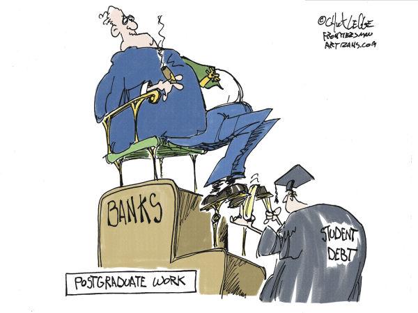 Student Debt | Cartoons | frontiersman.com