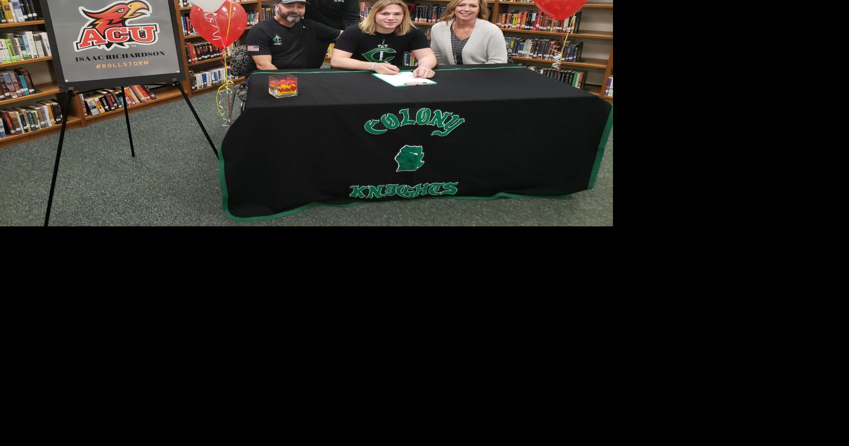 Colony senior earns opportunity to play college football | Local Sports ...