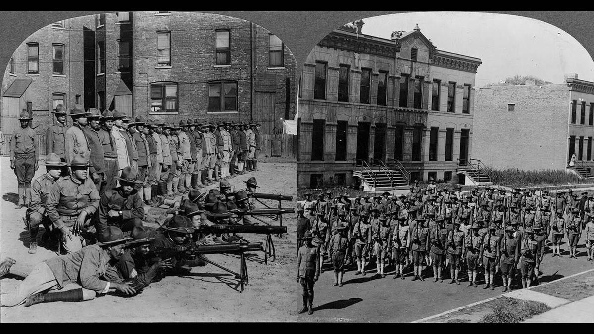 The story of the only regiment commanded entirely by black officers ...