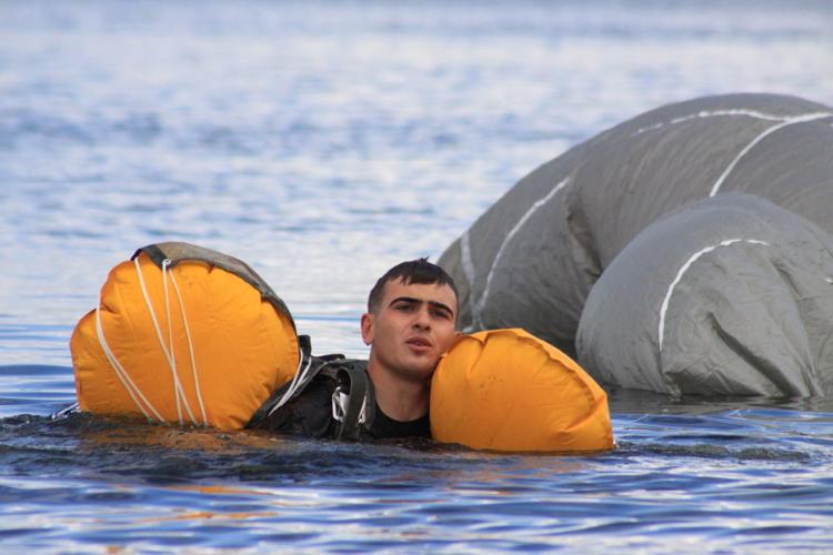 Water jump training in Big Lake | Featured | frontiersman.com