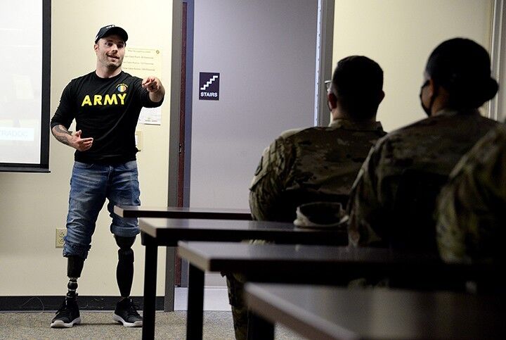 Army veteran shares story of trauma, resiliency | Arctic Warrior ...