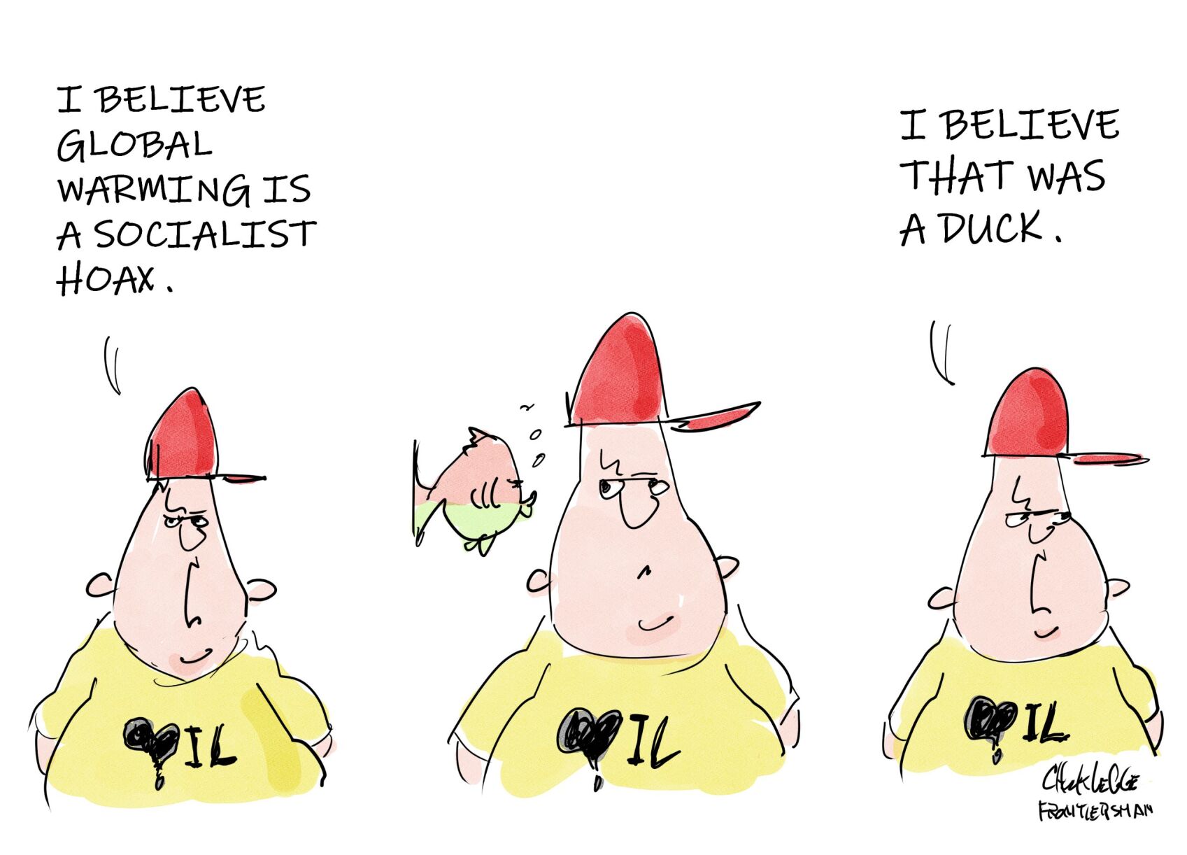 Chuck Legge cartoon | Cartoons | frontiersman.com