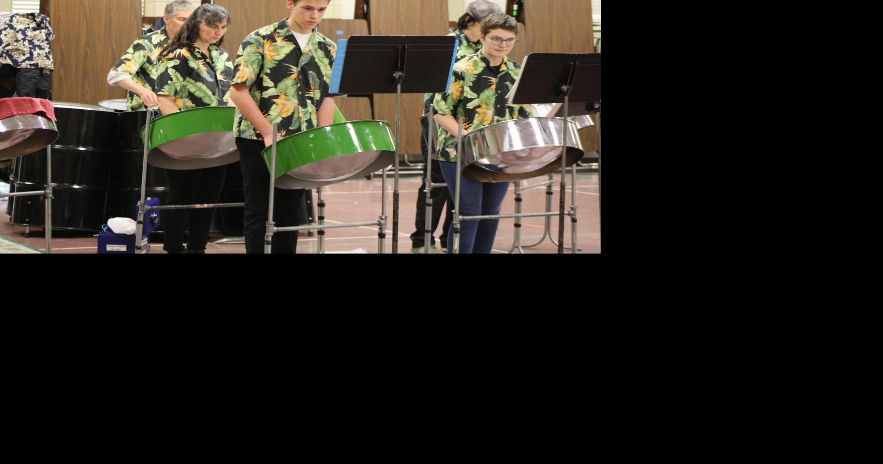 Colony Middle School students play amongst visiting artists during ...