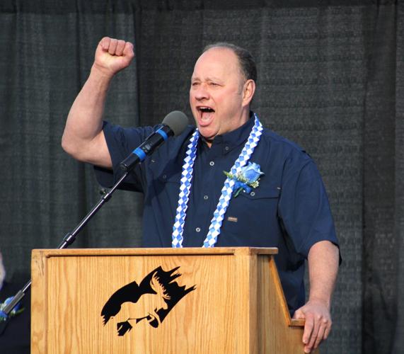 Palmer High celebrates class of 2021 on the Machetanz Field turf ...