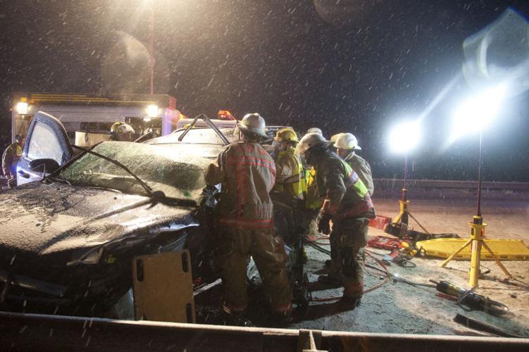 Photos:Accident on Parks sends three to hospital | Featured ...