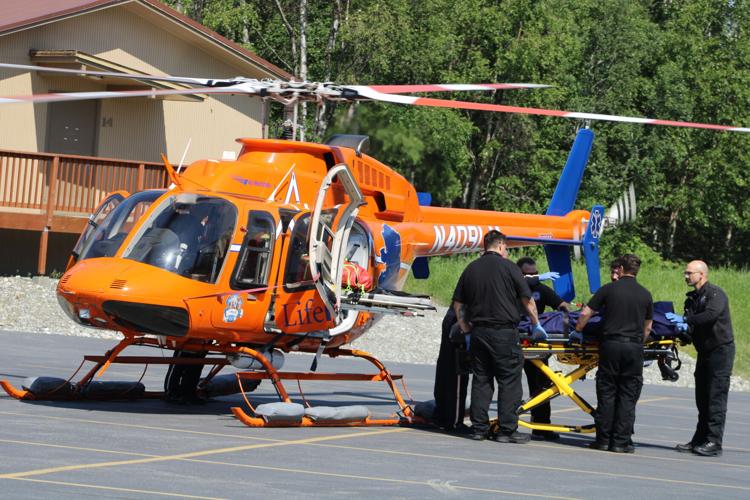 LifeMed Alaska helicopter crew visits Mat-Su College | Local News ...