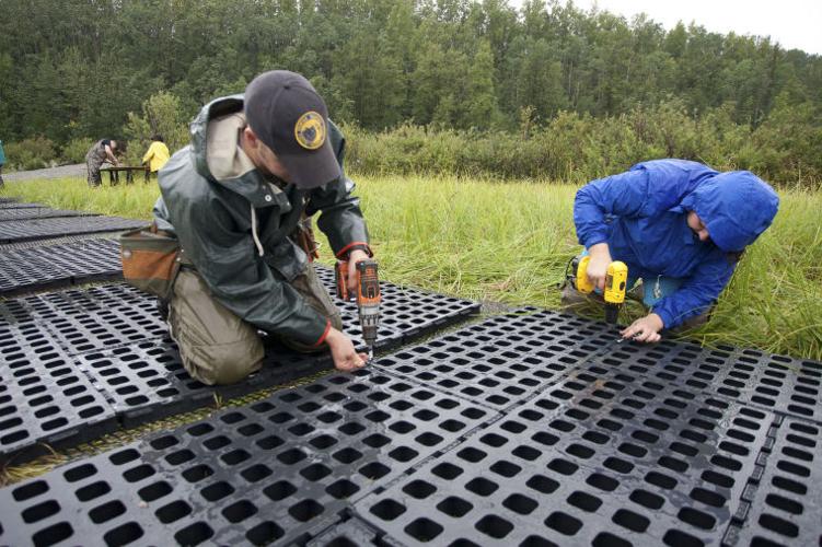 Cottonwood CreeK Trail Head Geoblock Installation | Featured ...